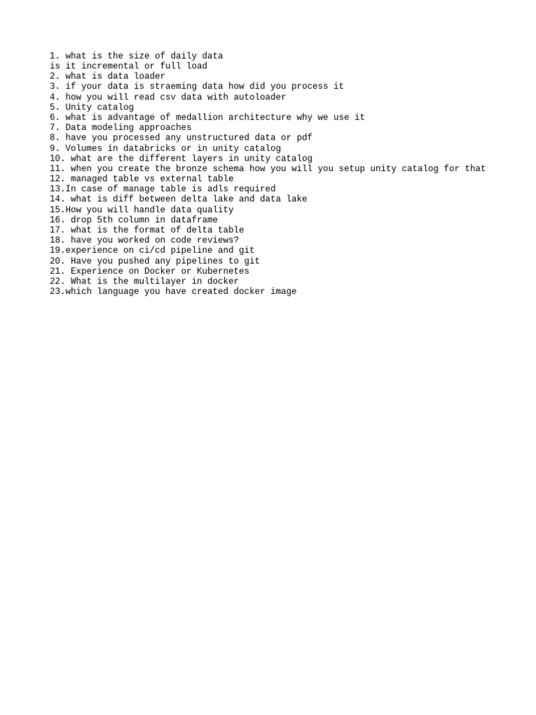 CGI Interview Qstns | PDF