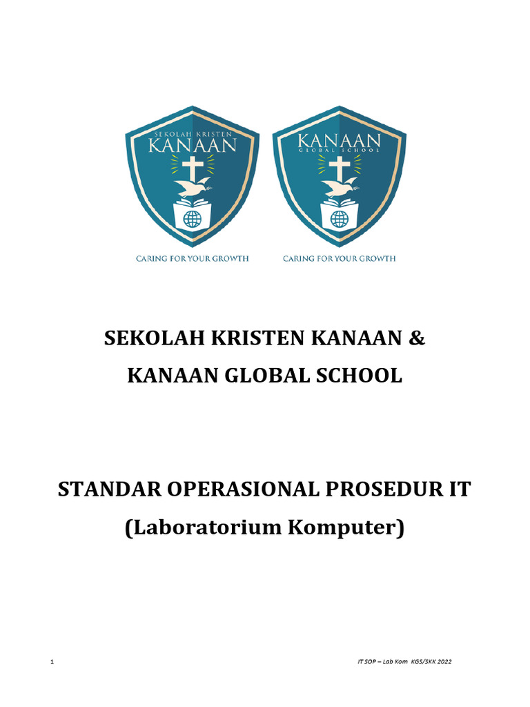SOP IT Kanaan - Lab Komp Rev3 | PDF
