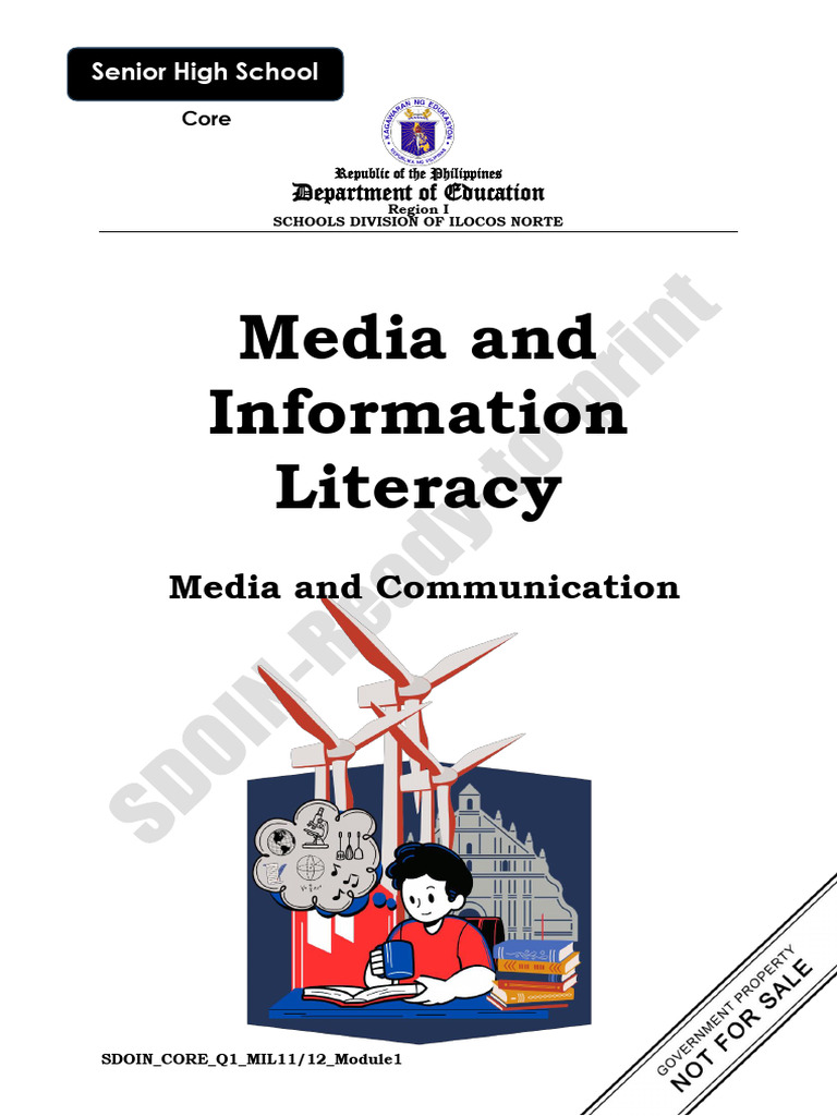 Media and Communication Literacy Module | PDF | Communication | Information