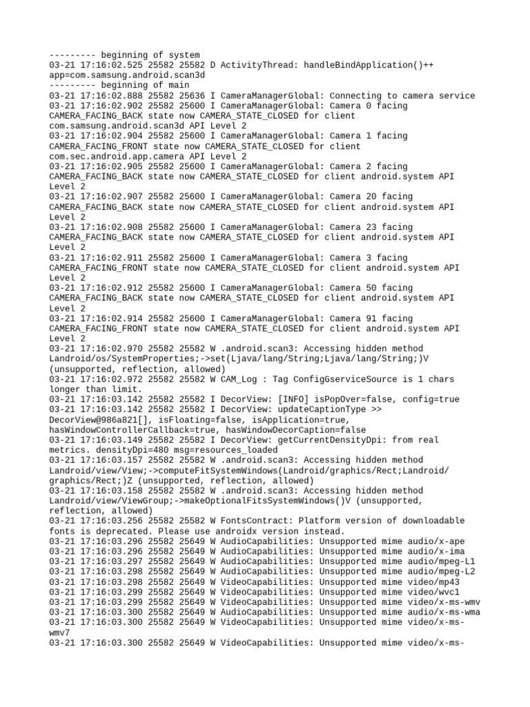 Logcat | PDF | Pointer (Computer Programming) | Android (Operating System)