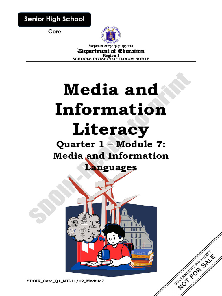 Media and Information Literacy Q1 Module 7 | PDF | Camera | Information