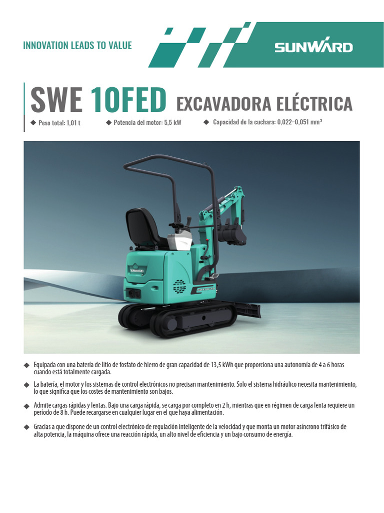 Sunward - Swe 10fed - Final - HR - Es | PDF | Motores | Poder (Física)