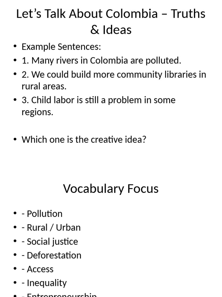 EnglishIII SpeakingForChange Lesson | PDF