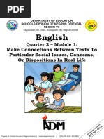 English 9 Q2 Module 2 | PDF | Learning | Reading Comprehension