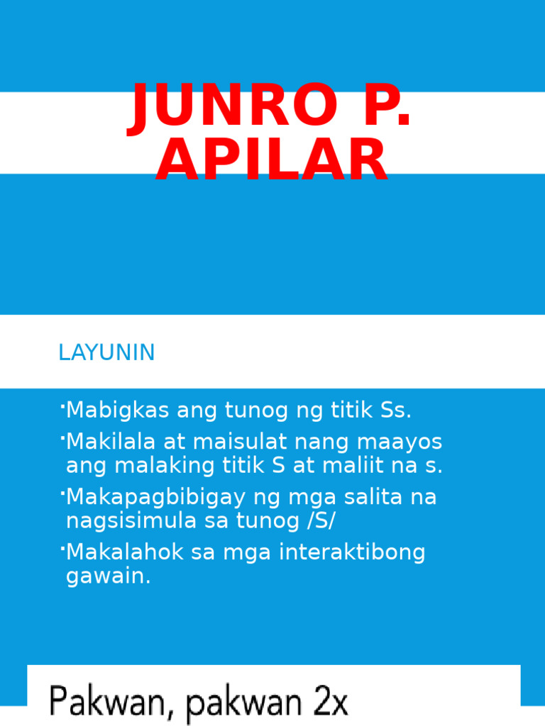Junro P | PDF