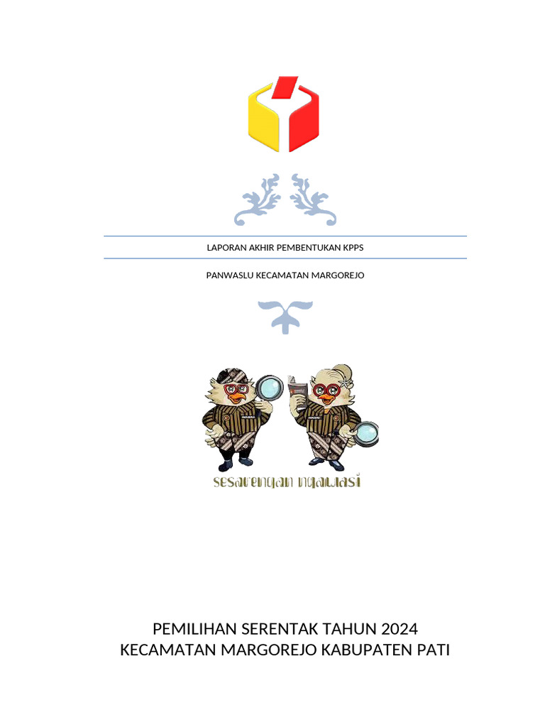 La Hasil Pengawasan Pembentukan Kpps Pemilihan | PDF