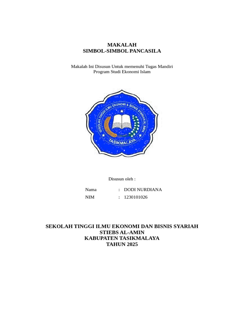 Simbol dan Makna Pancasila | PDF