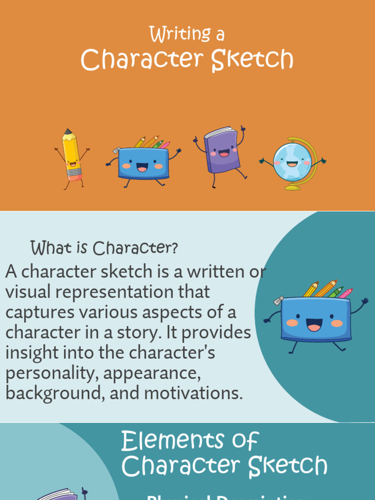 Writing a Character Sketch Guide | PDF