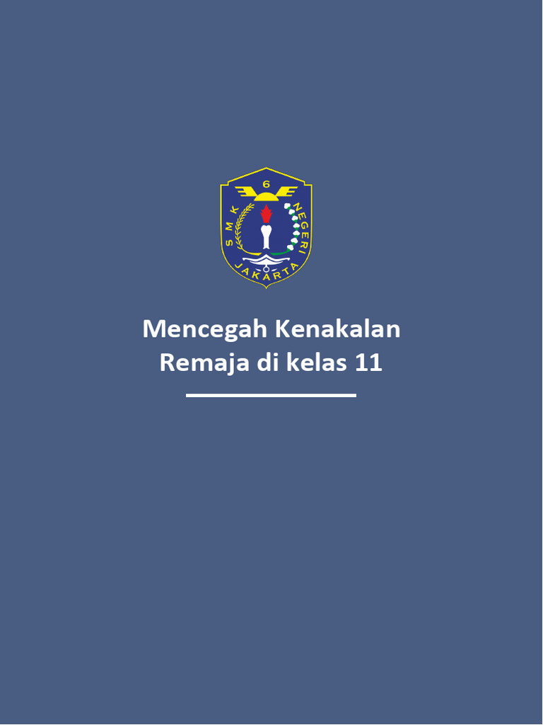 Modul Fase F BK Kenakalan Remaja | PDF