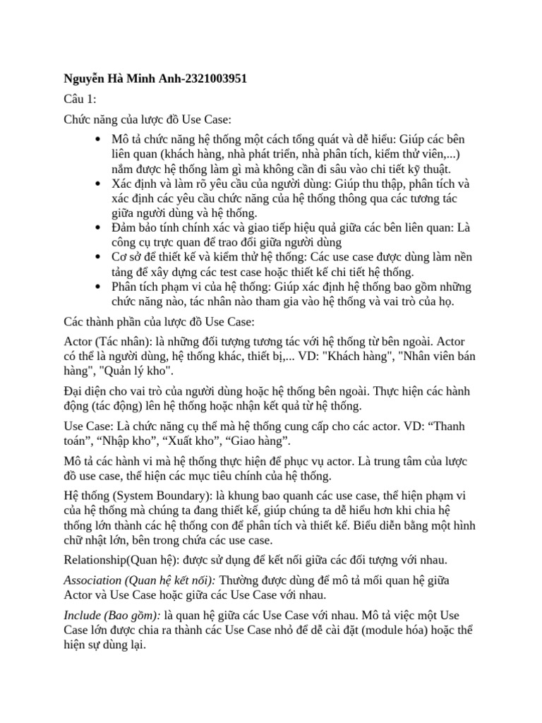 BTB3 - Nguyễn Hà Minh Anh - 23210003951 | PDF