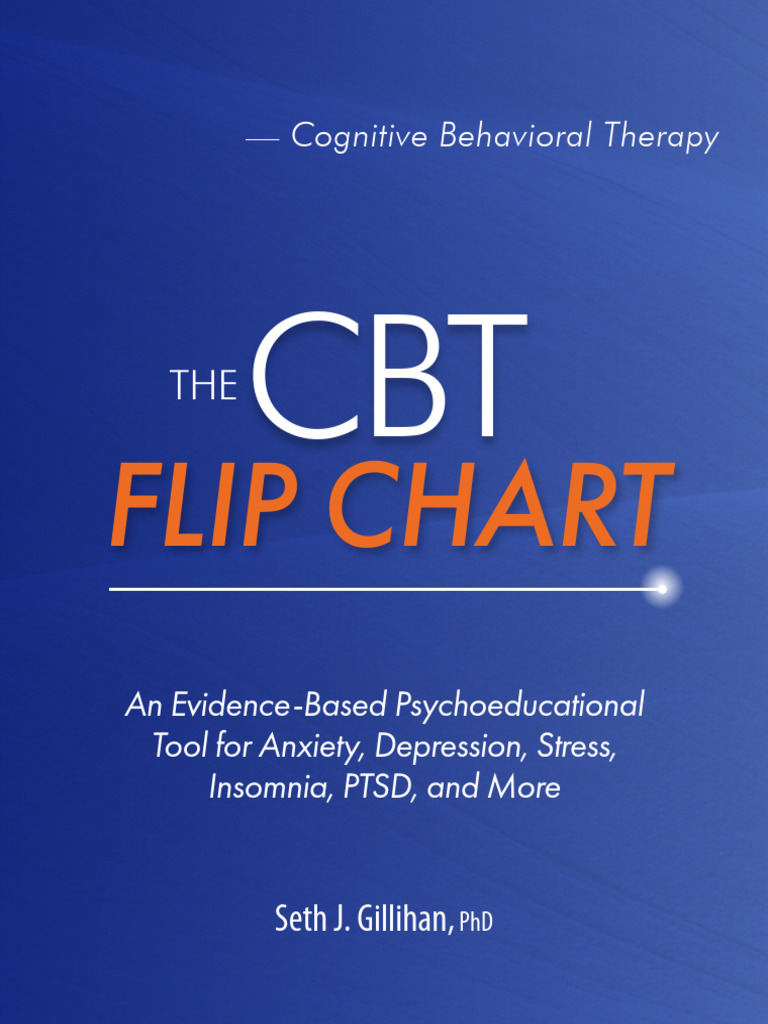 CBT Flip Chart Evidence-Based Treatment For Anxiety, Depression ...