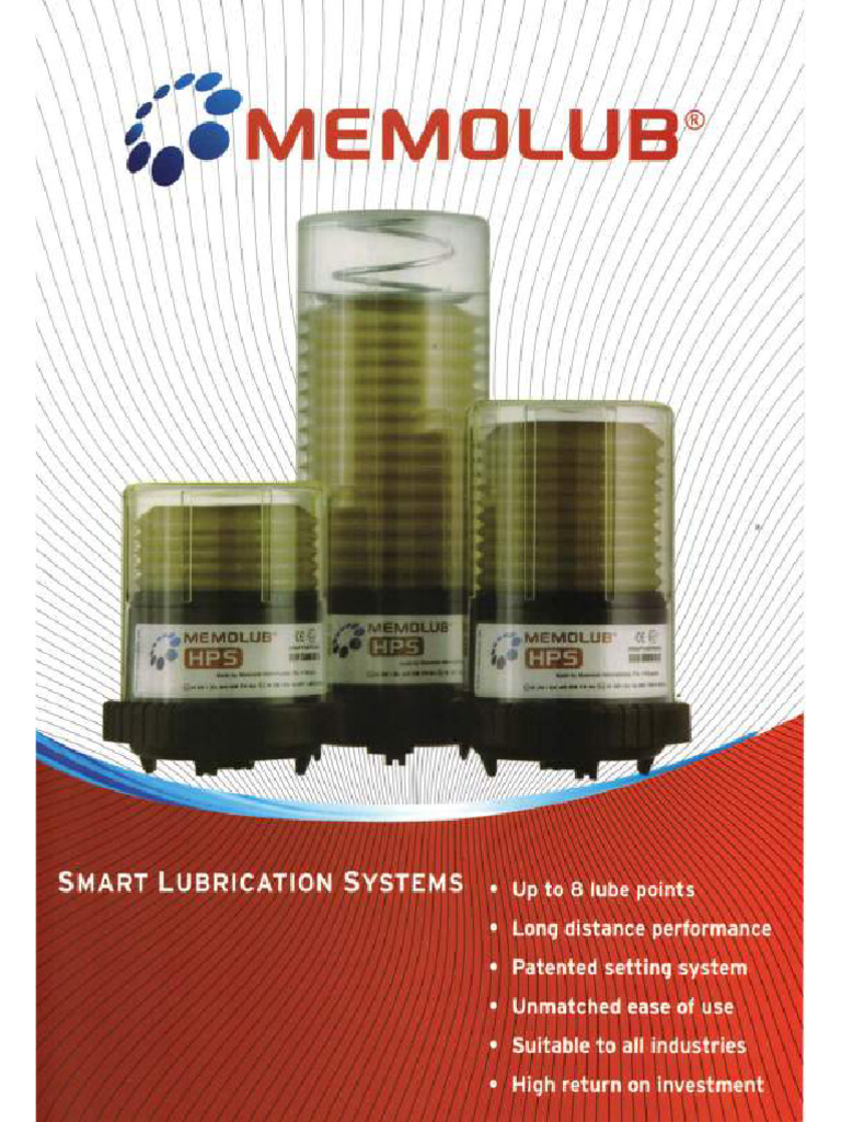 'MEMOLUB HPS Brochure-255 | PDF