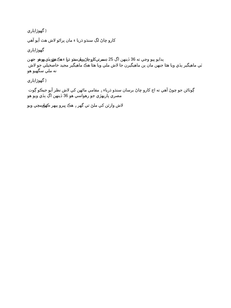 Ghora Barri News | PDF