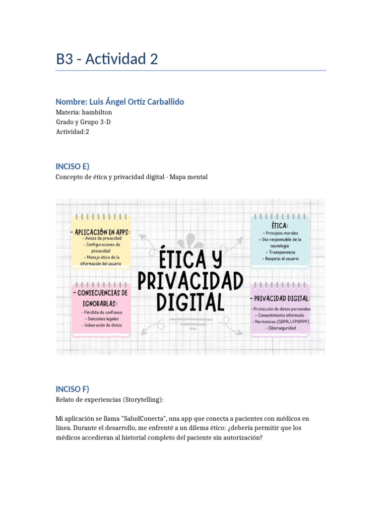 Hamilton - Tarea - 2 Luiz Ortiz | PDF | Aplicación movil | Usuario ...