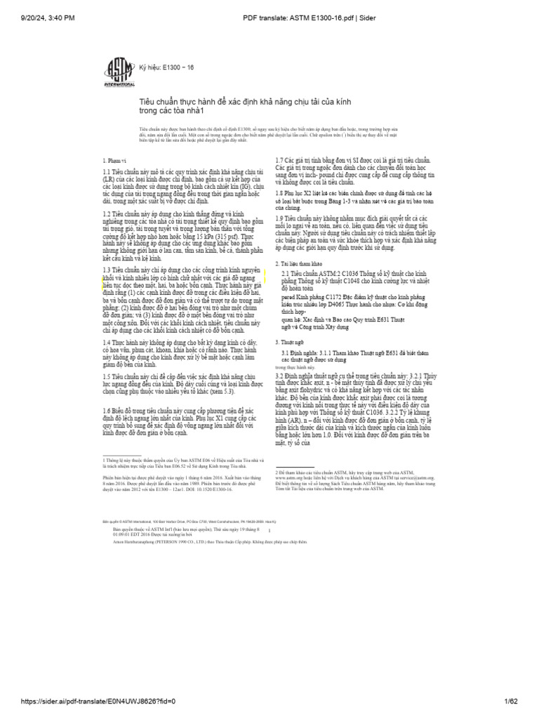 ASTM E1300-16 Translate | PDF