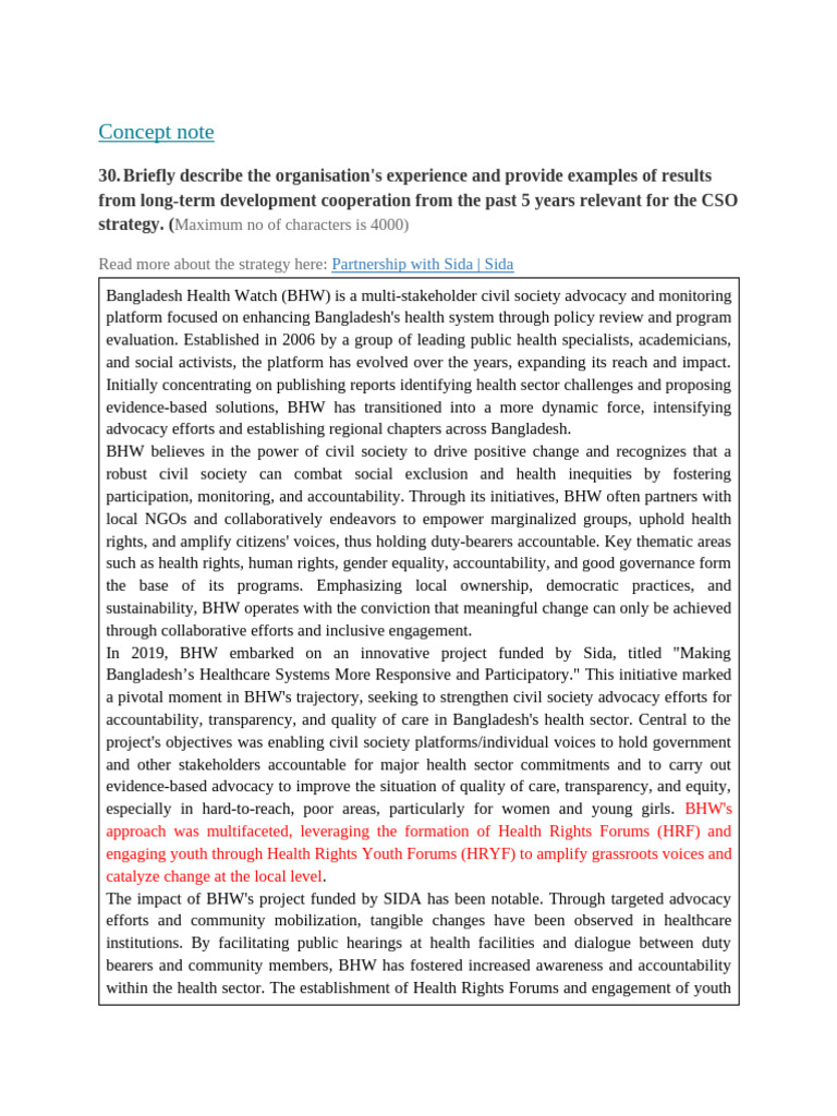 Part of Sida - Expression of Interest Form - May 27 - 2024 - Morshed ...