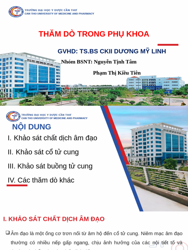 Thăm Dò Trong PH Khoa | PDF