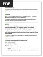 TransCelerate CV Template Guidance | PDF | Clinical Trial | Health Care