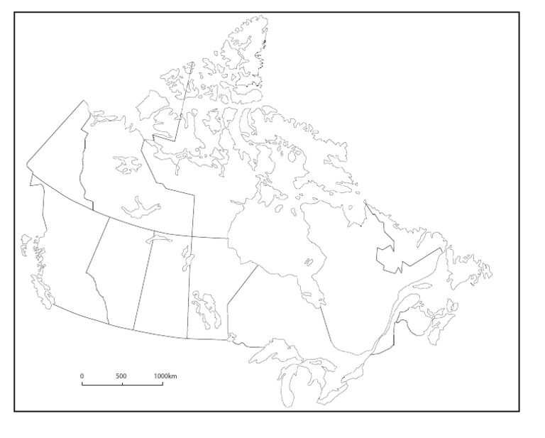 Blank Map of Canada | PDF
