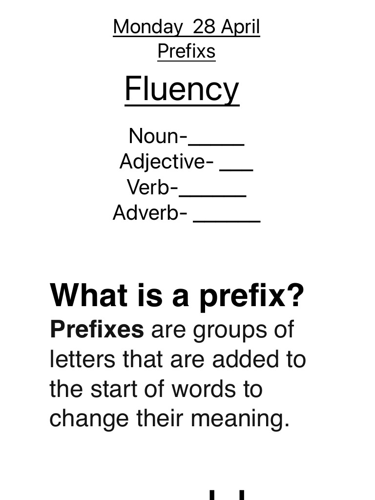 Prefix's | PDF