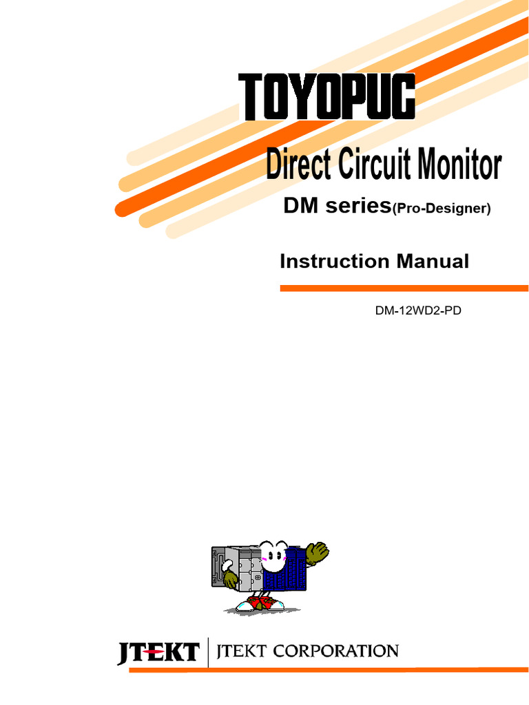DM-12WD2-PD Direct Circuit Monitor Manual | PDF | Programmable Logic ...