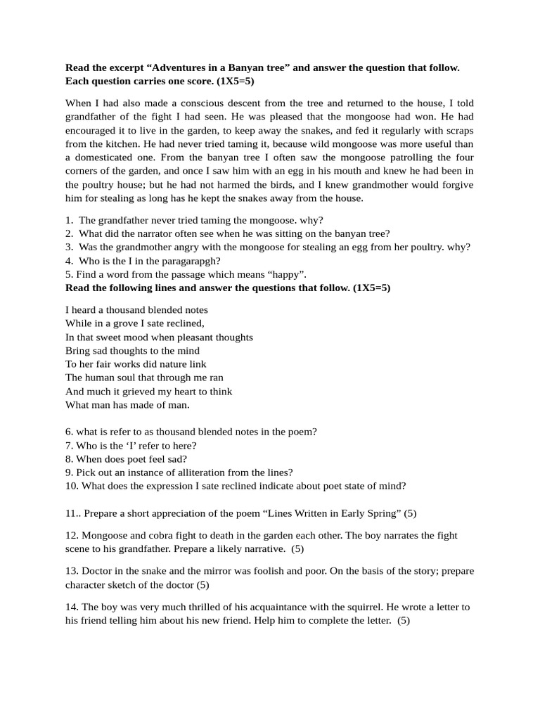 UNIT 1 (30 Mark) | PDF