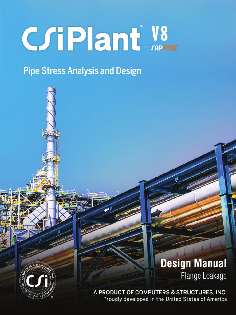CSiPlant ASME Flange - Leakage - Check Design Manual | PDF | Copyright ...