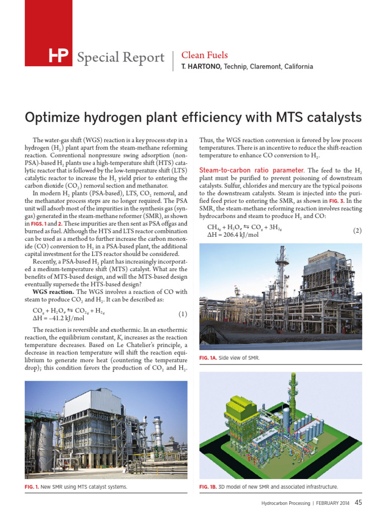 Optimize Hydrogen Plant Efficiency With MTS Catalysts - HP - Feb 2014 ...