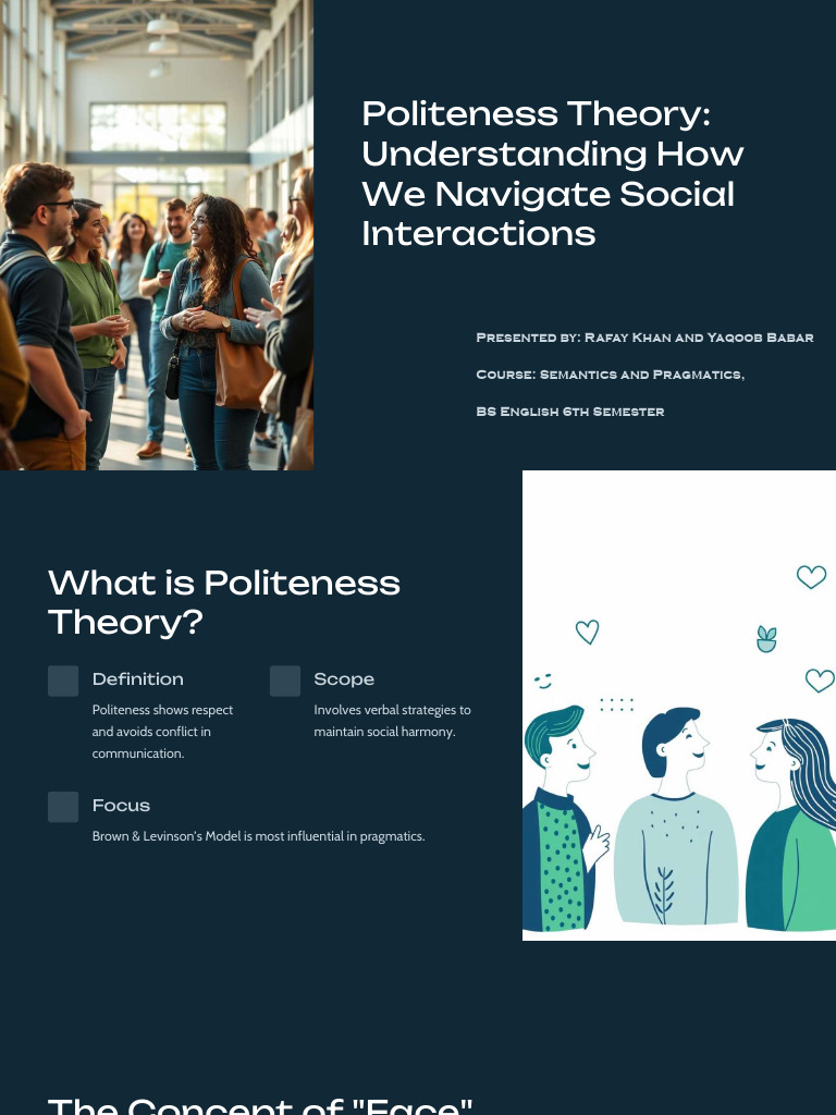 Politeness Theory Understanding How We Navigate Social Interactions ...