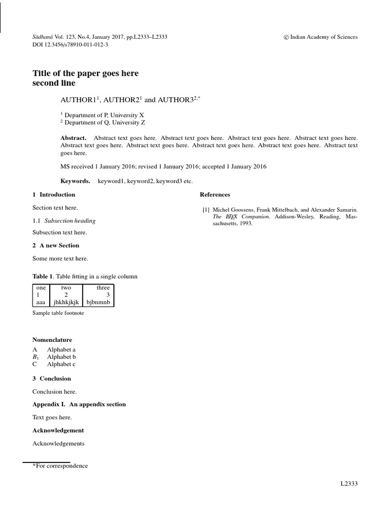 Sample Letters | PDF