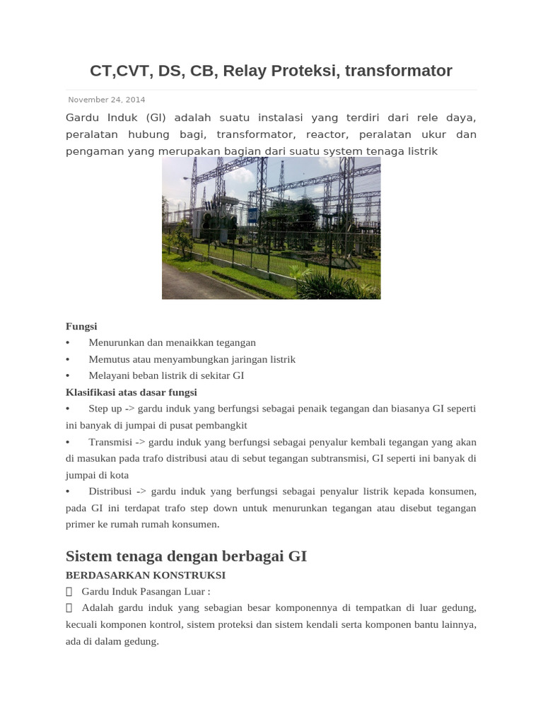 Switchyard and Switchgear | PDF