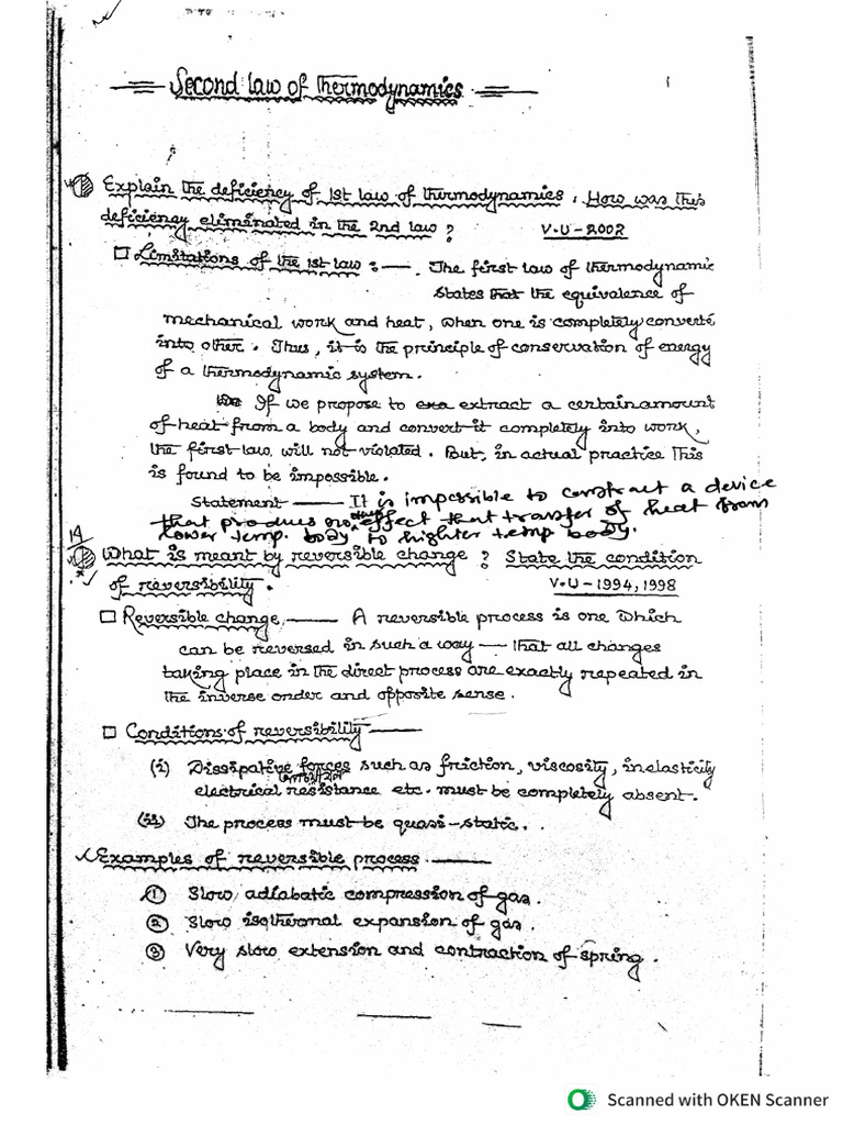 Carnot Cycle Annotated | PDF