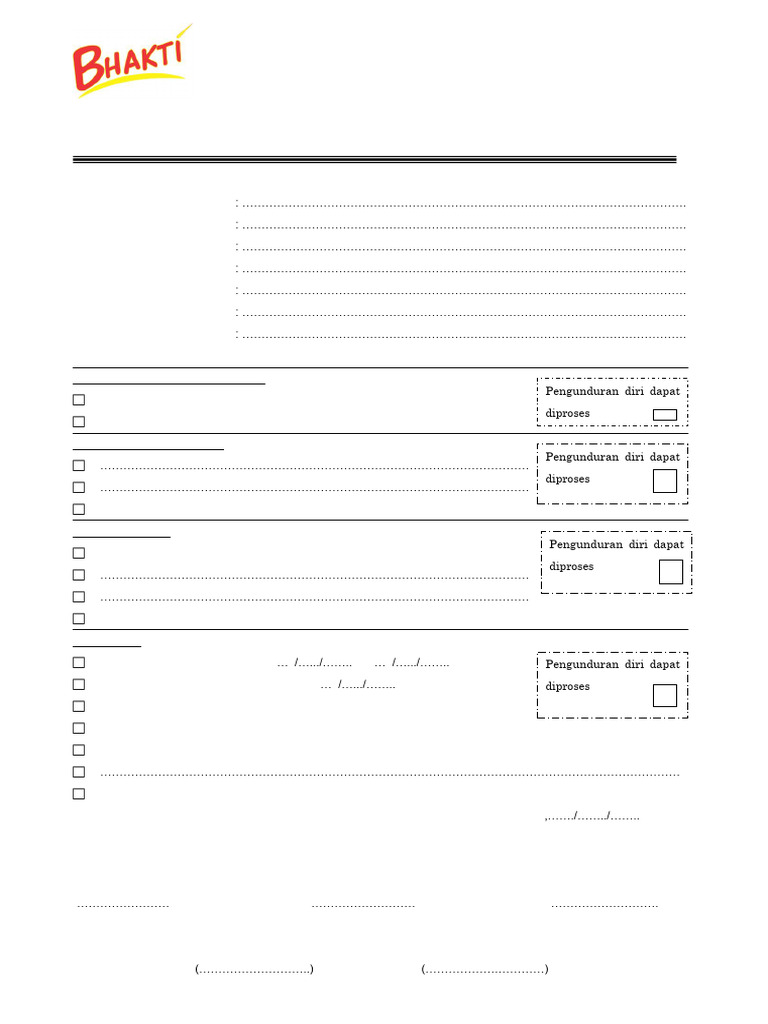 Form Clearance Sheet Bhsp | PDF