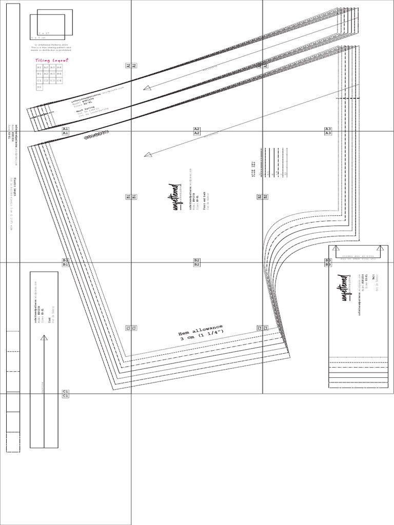 Cacha Fabric Sewing Pattern Guide | PDF