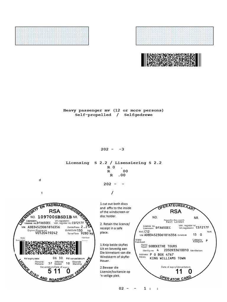 Car Registration Paper Zp Khulela With Disc 2 (Recovered 1) | PDF ...