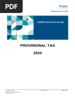 Provisional Tax Return: IRP6 Guide | PDF | Payments | Taxpayer