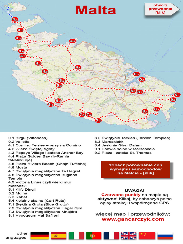 Malta Mapa PL | PDF