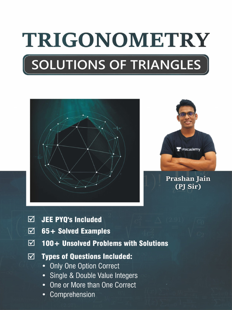Solution of Triangle NEW BOOK | PDF | Geometry | Elementary Mathematics