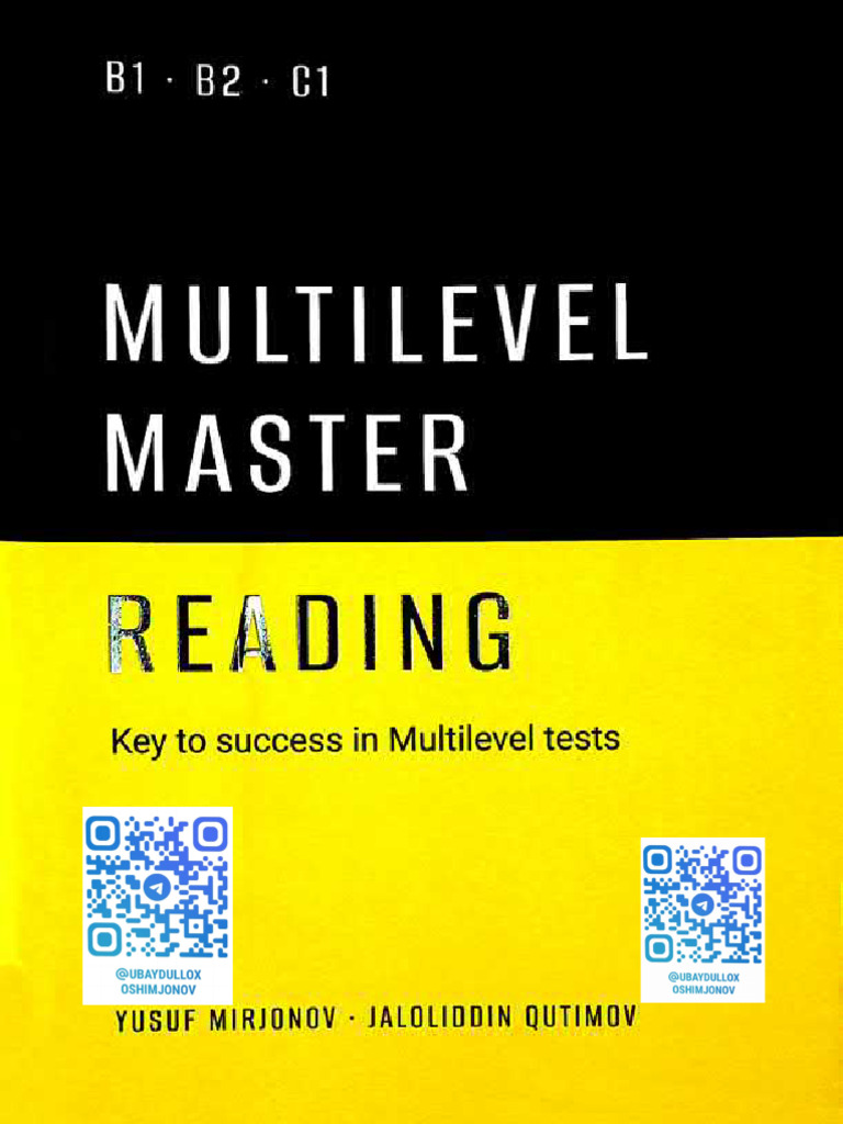 @multilevel Master READING | PDF