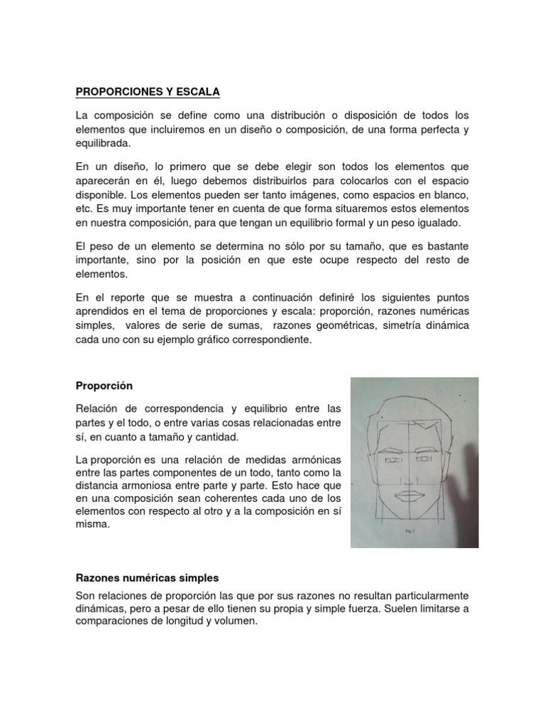 Proporcion | PDF | Composición (artes visuales) | Diseño