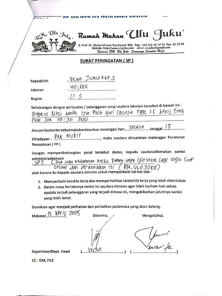 1133 Vicho Junianto SP3 | PDF