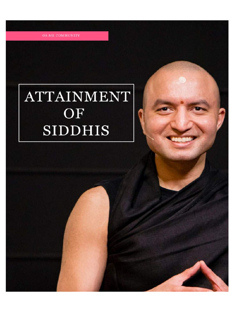 Attainment of Siddhis | PDF
