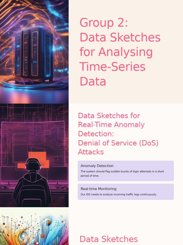 Data Sketches For Anomaly Detection | PDF | Denial Of Service Attack | Time Series