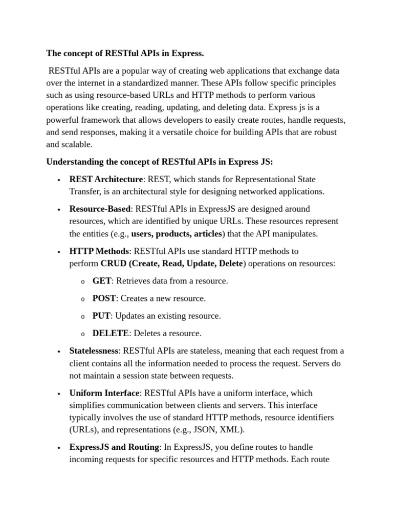 Web II Working With Restful Apis Lesson014 | PDF | Information Technology | Software Engineering