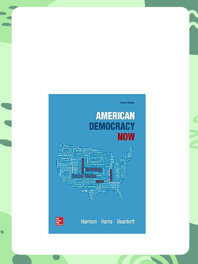 (Ebook PDF) American Democracy Now 4th Edition by Brigid Harrison ...