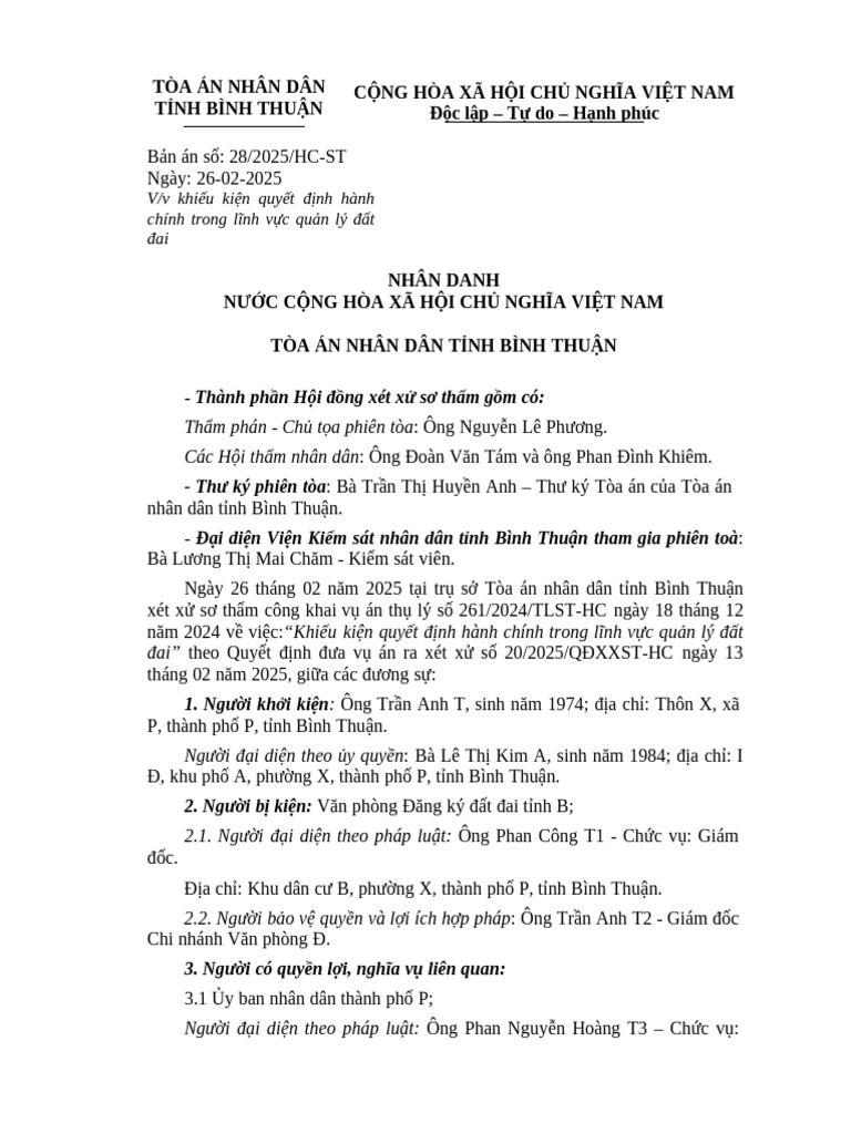 28 2025 HC-ST Binh Thuan | PDF