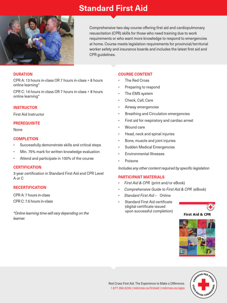 Factsheet Crc Sfa 2025 en (2) | PDF | First Aid | Cardiopulmonary Resuscitation