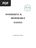 Work Breakdown Structure Birthday Party | PDF | Business