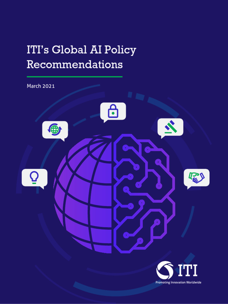 ITI GlobalAIPrinciples 032321 v3 | PDF | Artificial Intelligence ...